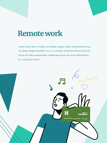 Remote Work Google PowerPoint