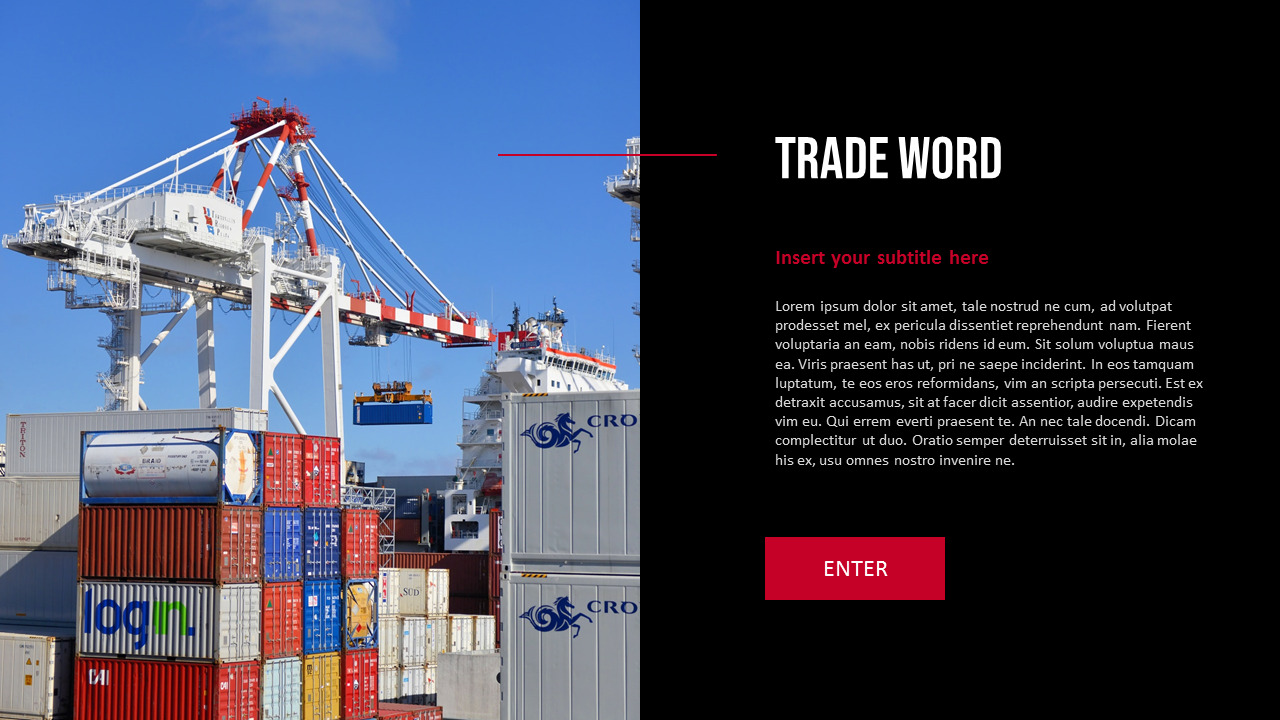 All About Trade Templates PPT|Business