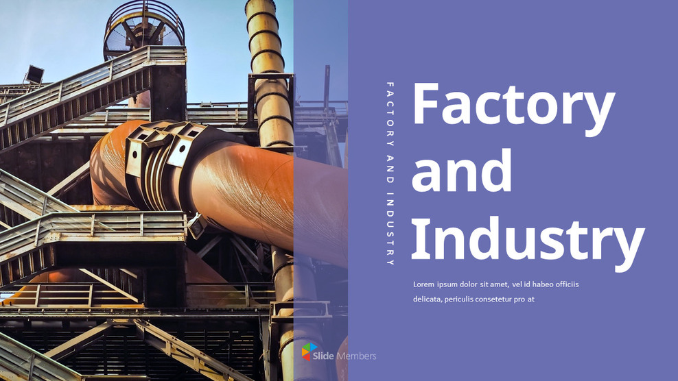 Factory and Industry Presentation Design