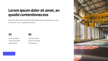 Factory and Industry Presentation Design