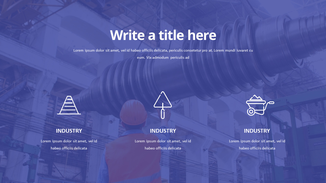 Factory and Industry Presentation Design