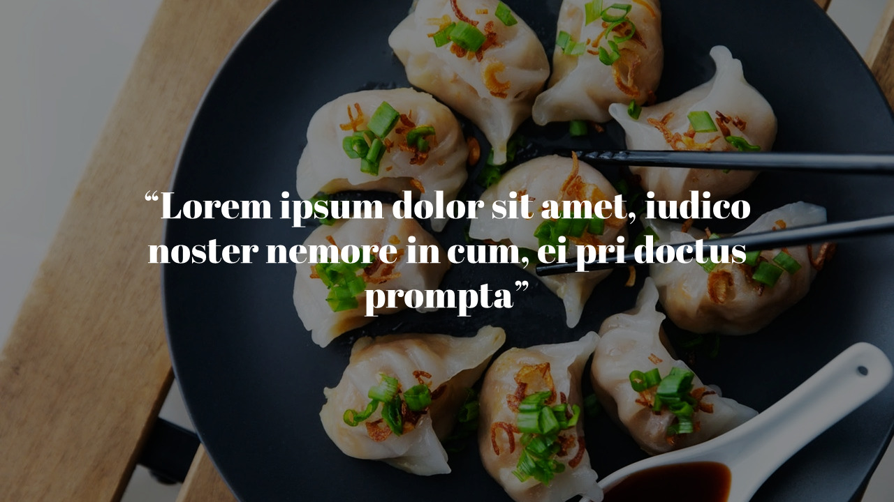 How to make Dumpling Google Slides Presentation Templates|Business