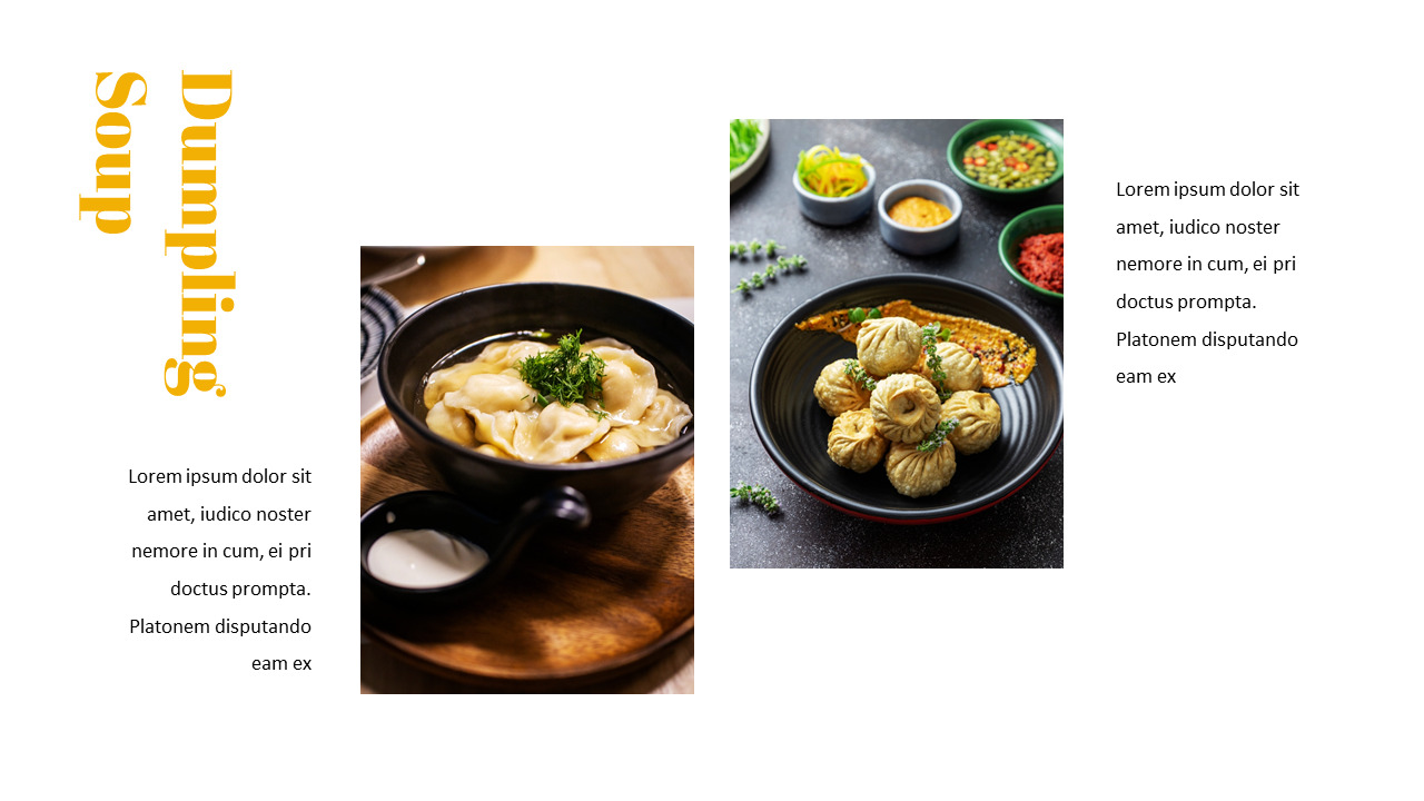 How to make Dumpling Google Slides Presentation Templates|Business