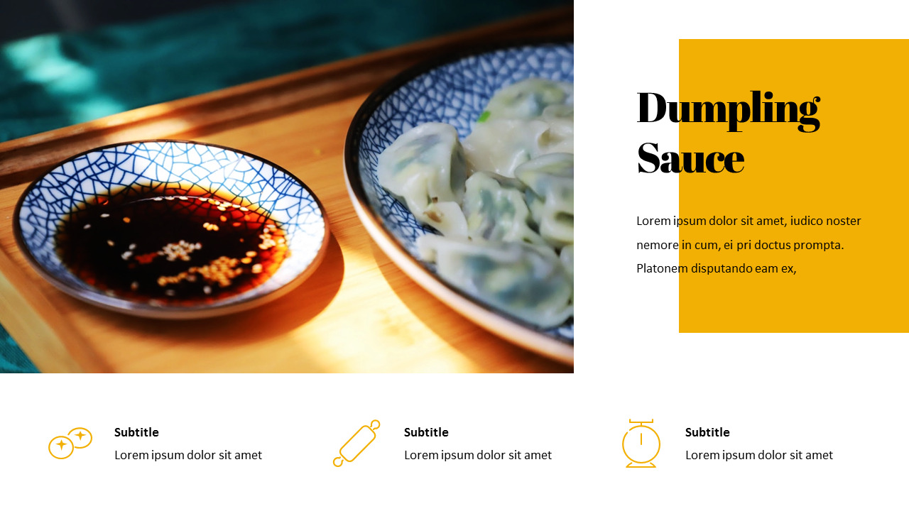 How to make Dumpling Google Slides Presentation Templates|Business