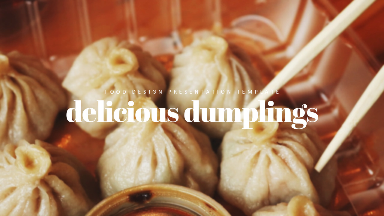 How to make Dumpling Google Slides Presentation Templates|Business