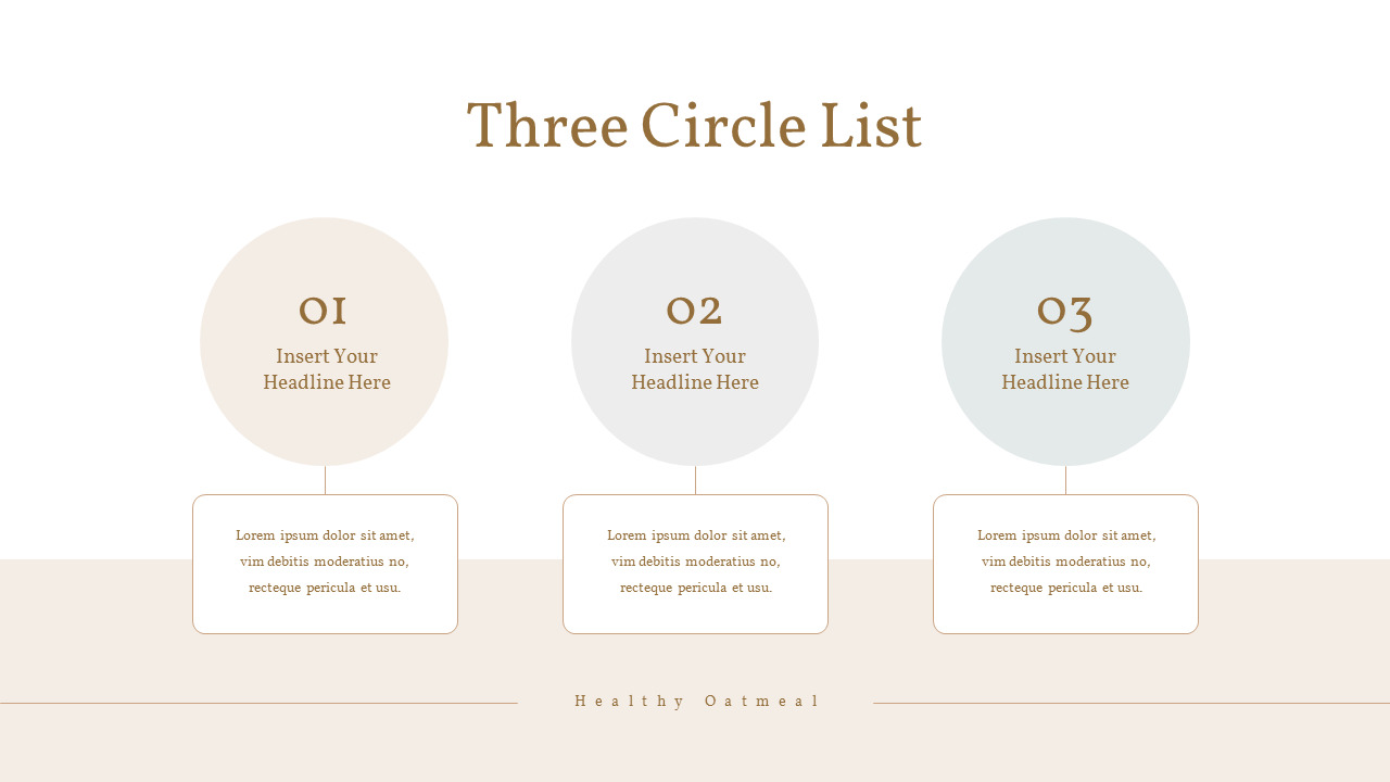 Oatmeal template google slides|Business