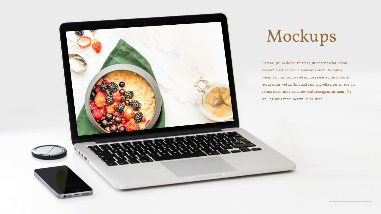 Oatmeal template google slides|Business