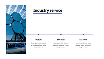 Factory and Industry Presentation Design