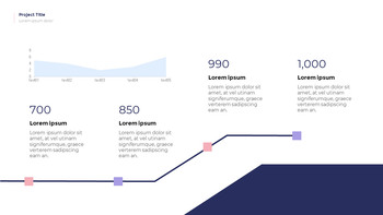 Simple Pattern Background Project Deck PowerPoint Business Templates