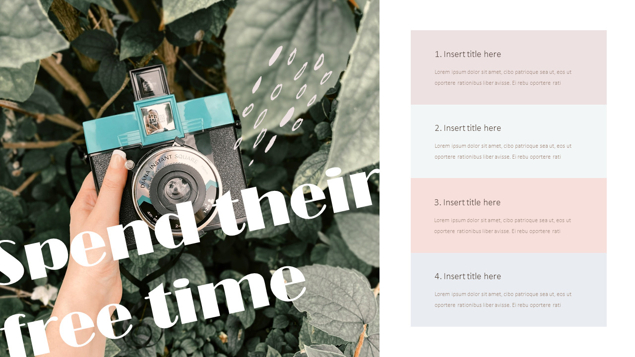 Your Leisure Time slide template|Lifestyle|Google