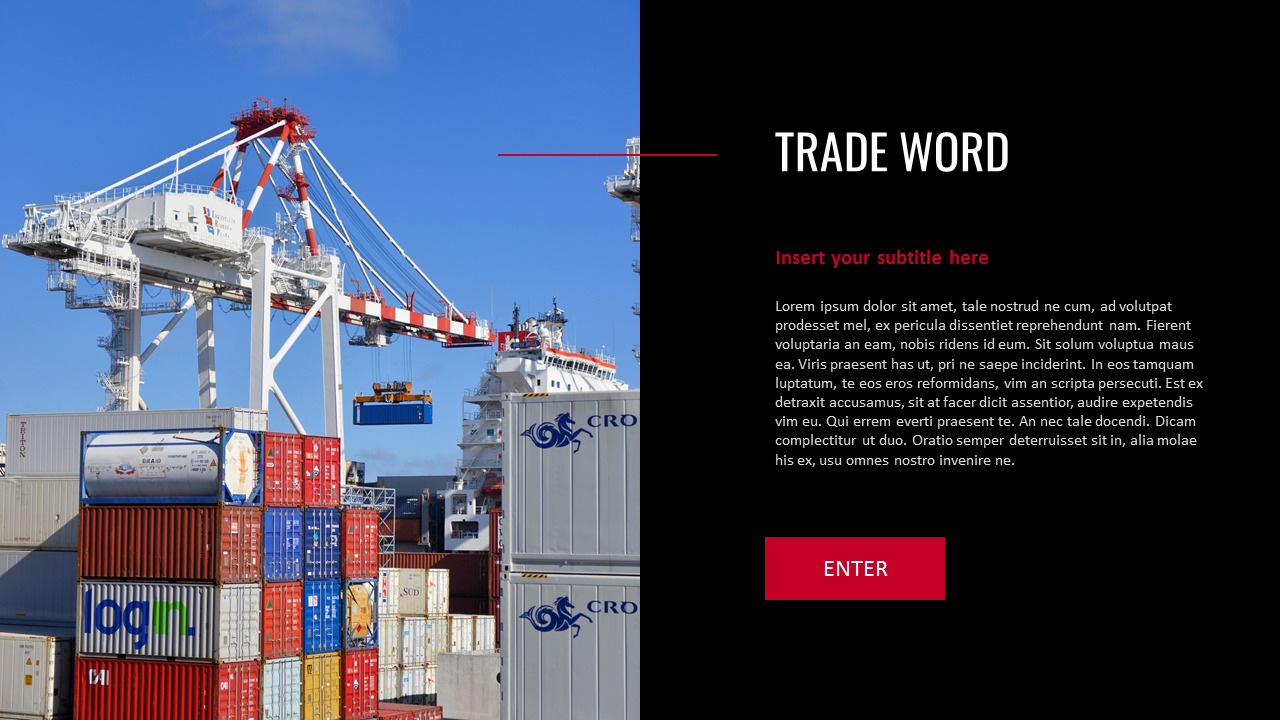 All About Trade Google PPT Templates|Business|Slides