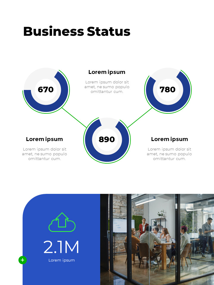 Creative Agency Business Report Google Slides Template Diagrams Design