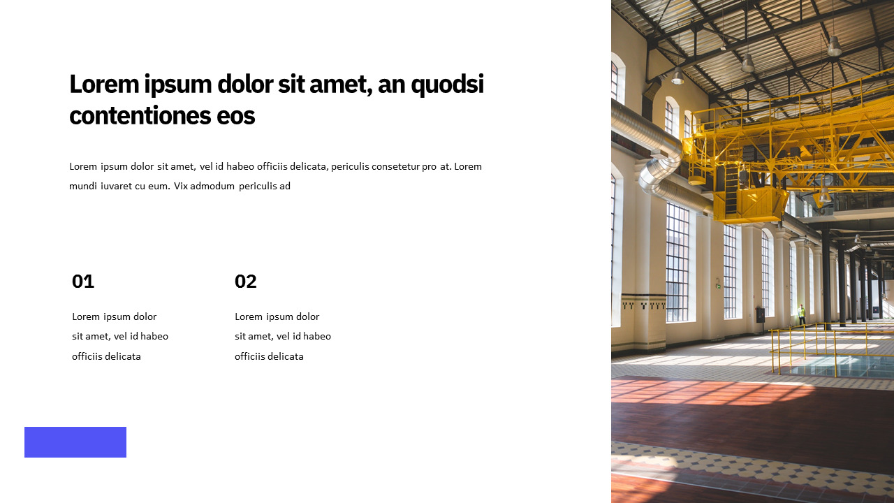 Factory and Industry template google slides