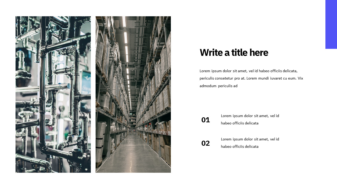 Factory and Industry template google slides