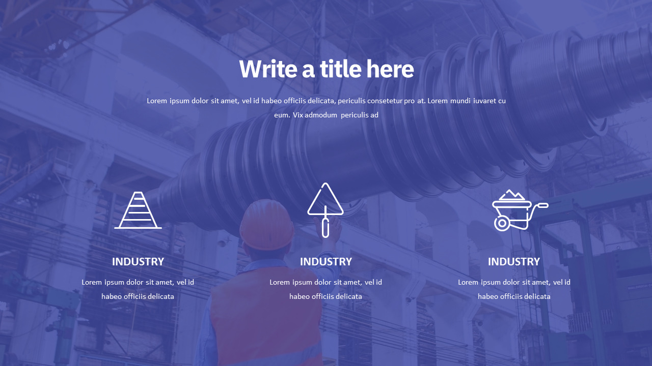 Factory and Industry template google slides
