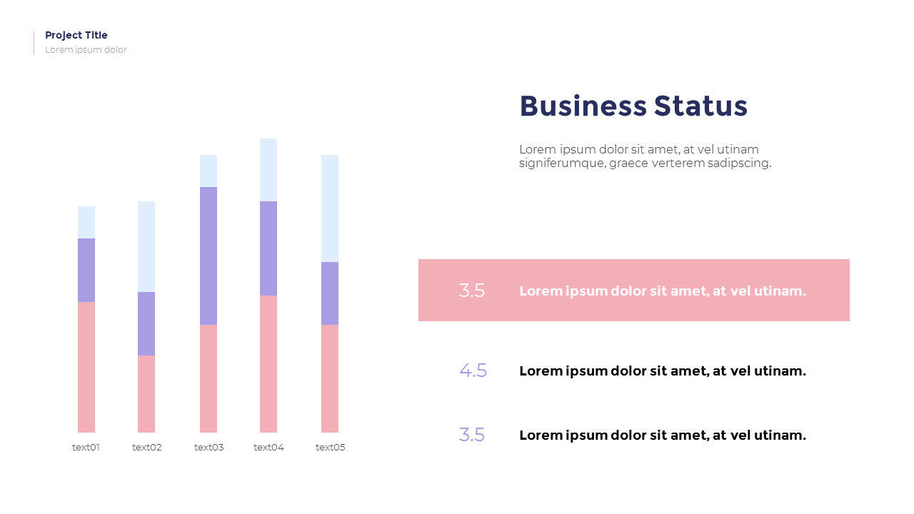Simple Pattern Background Project Deck Simple Google Presentation