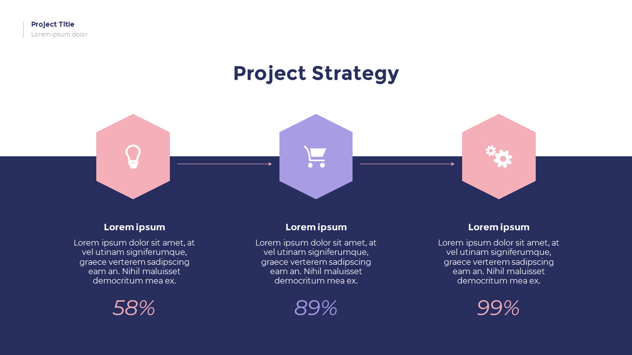 Simple Pattern Background Project Deck Simple Google Presentation