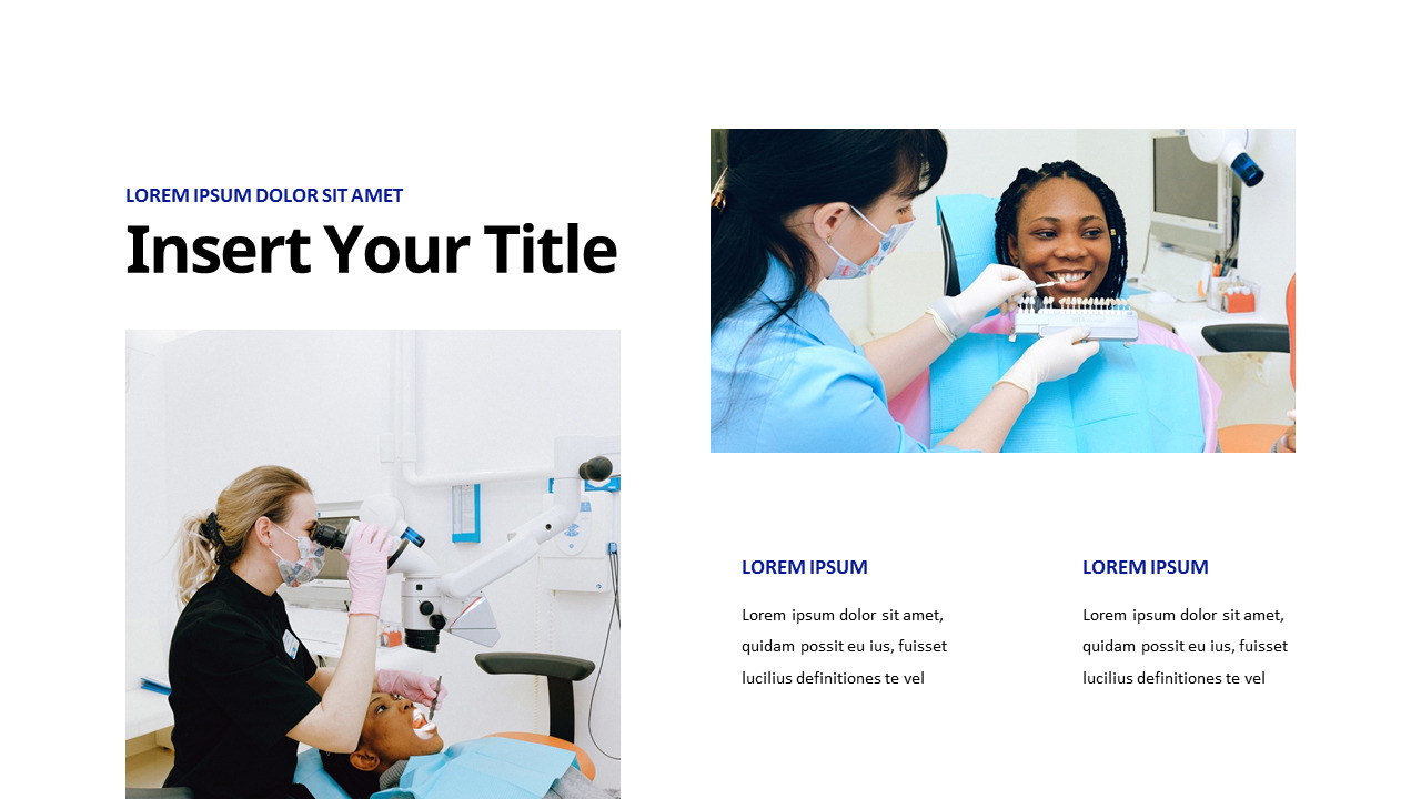 Dentist presentation slides ppt