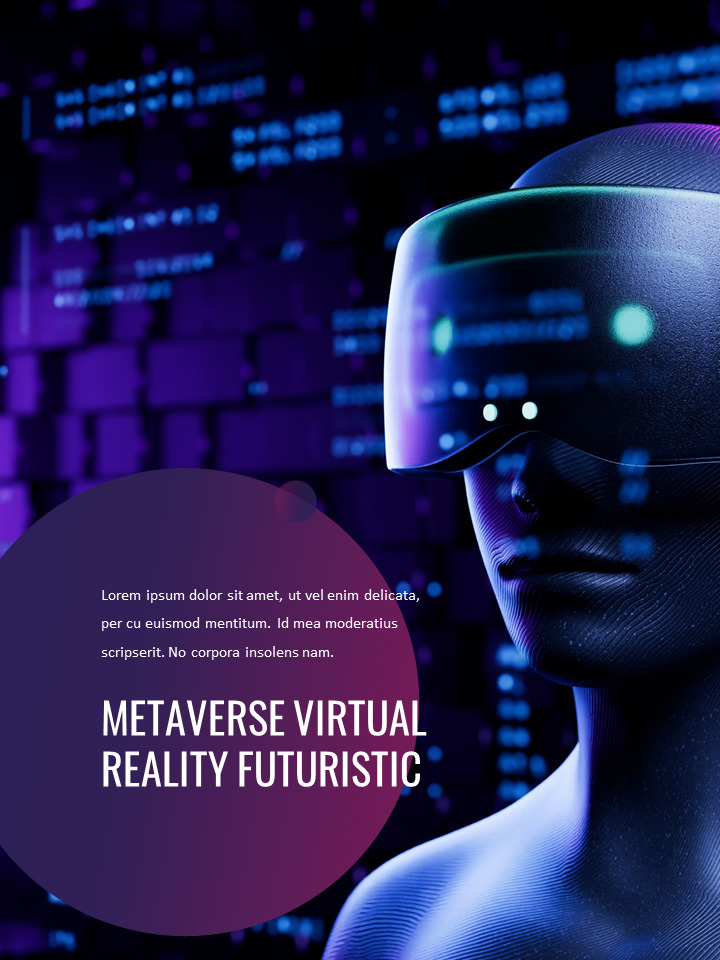 Metaverse google slides template