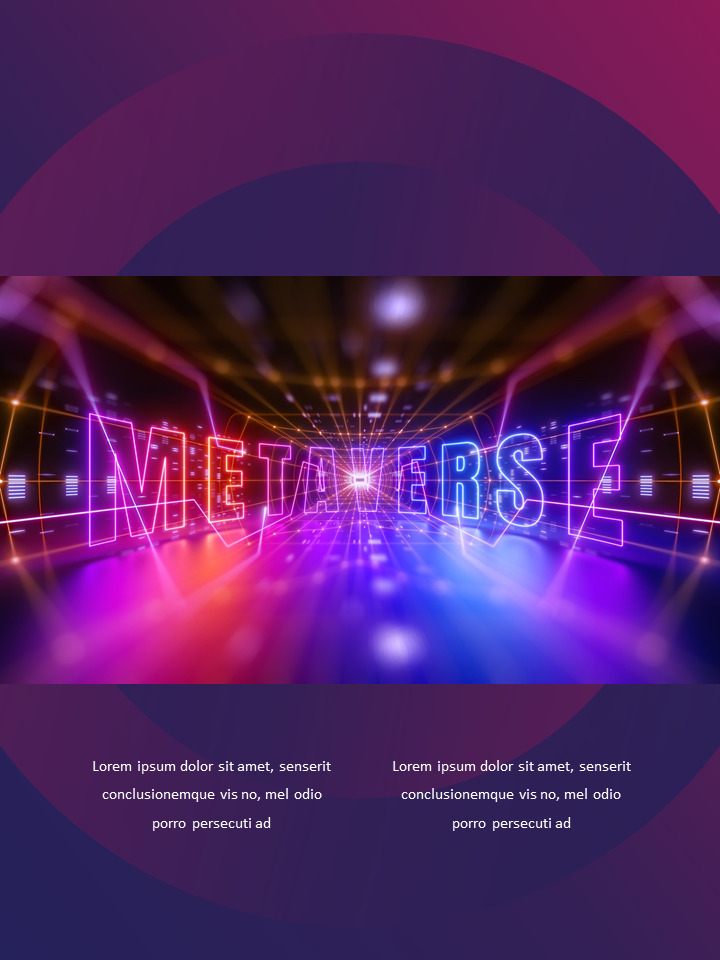 Metaverse google slides template