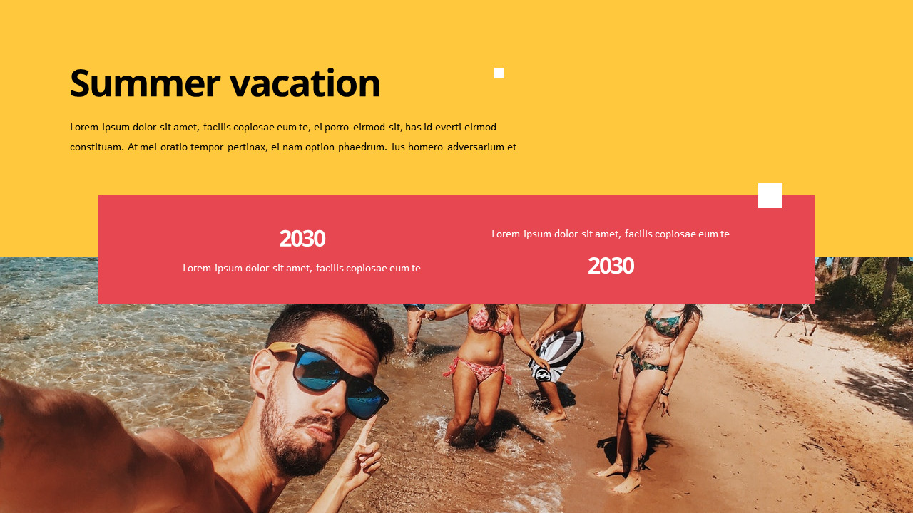 Summer Easy PowerPoint Design