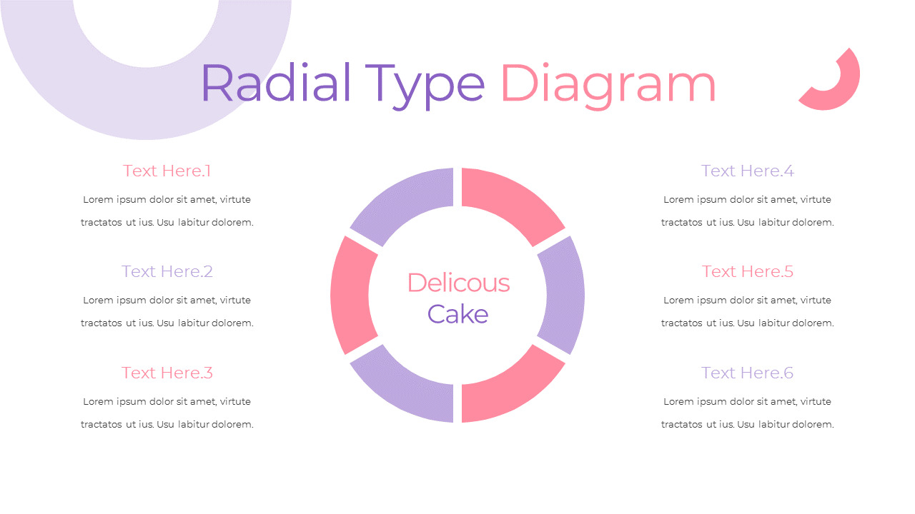 Sweet Cake Slide Presentation PowerPoint Template