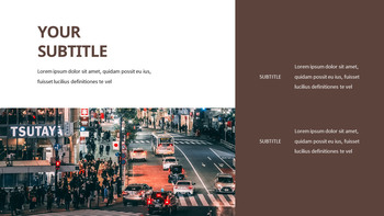 City Night View slideshare ppt|Lifestyle|Templates