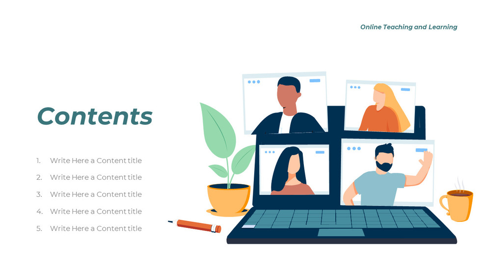 Online Teaching and Learning Best Presentation Design