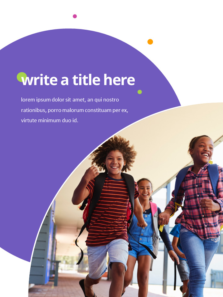 Creative Education template design