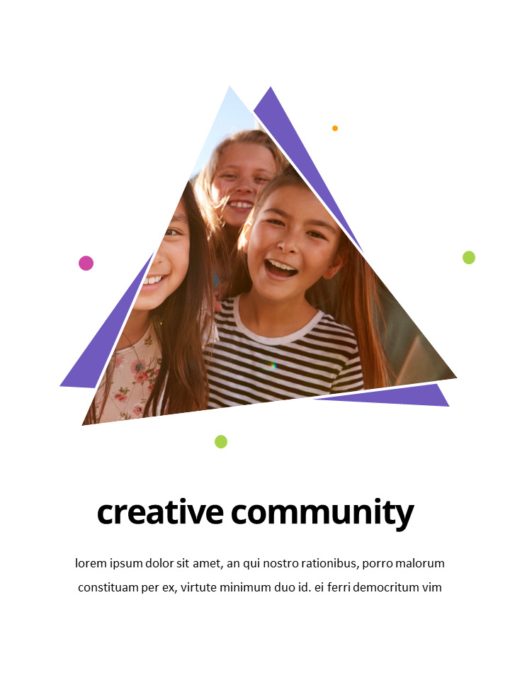 Creative Education template design