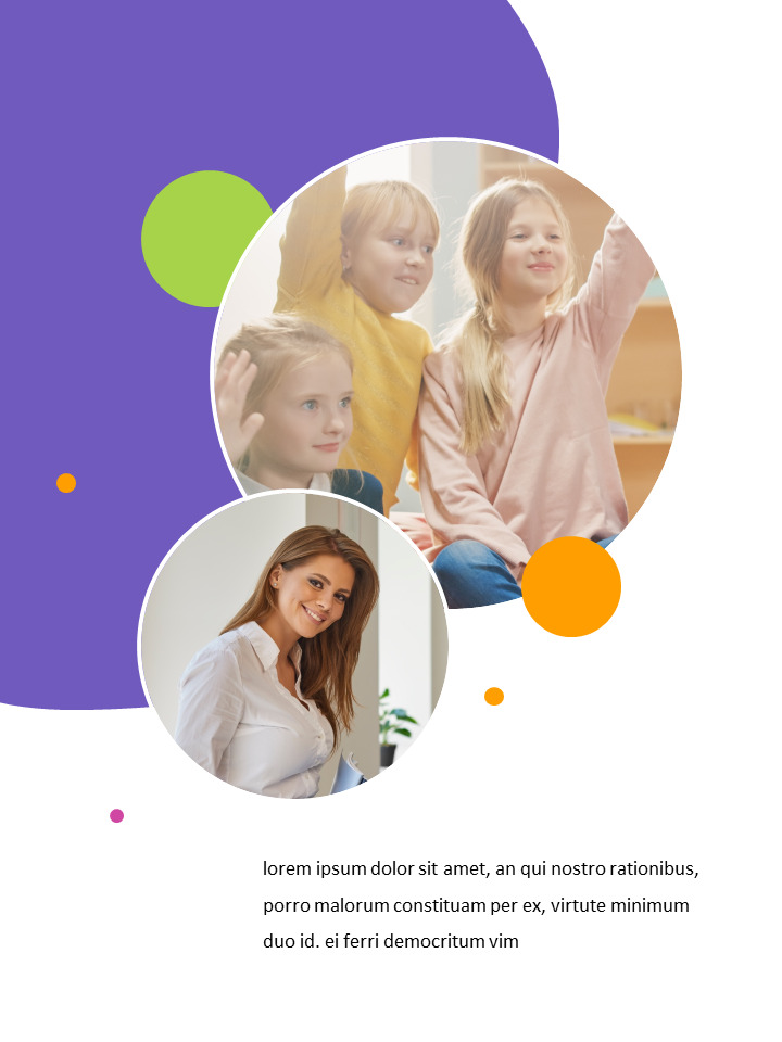 Creative Education template design
