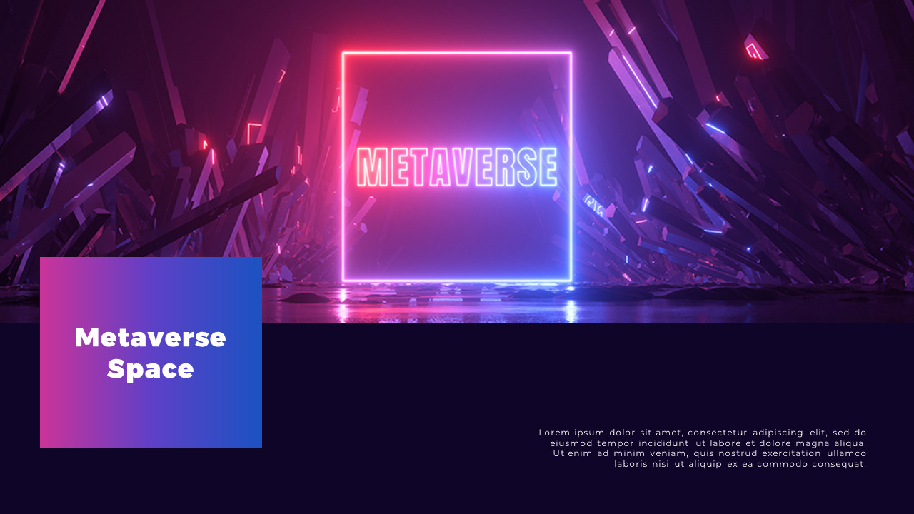 Metaverse Our Universe Presentation Design