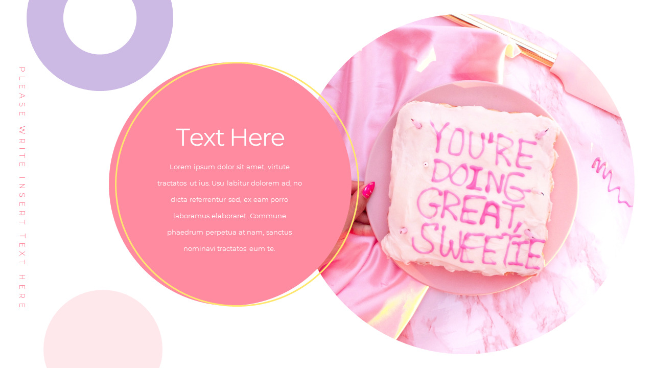 Sweet Cake Presentation Google Slides Templates