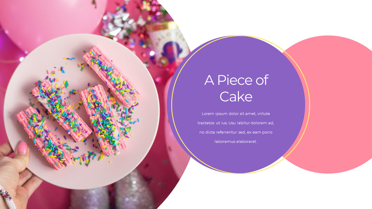 Sweet Cake Presentation Google Slides Templates