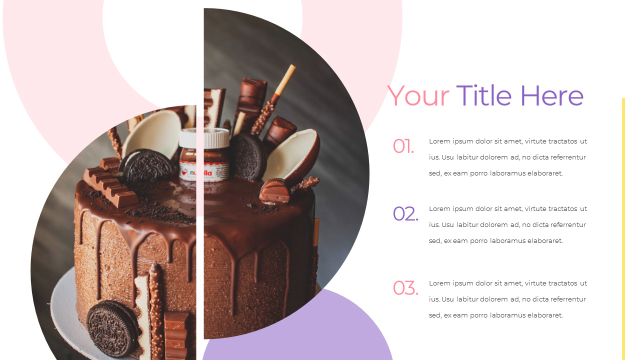Sweet Cake Presentation Google Slides Templates