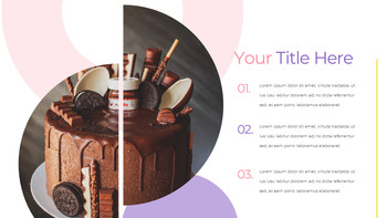 Sweet Cake Presentation Google Slides Templates