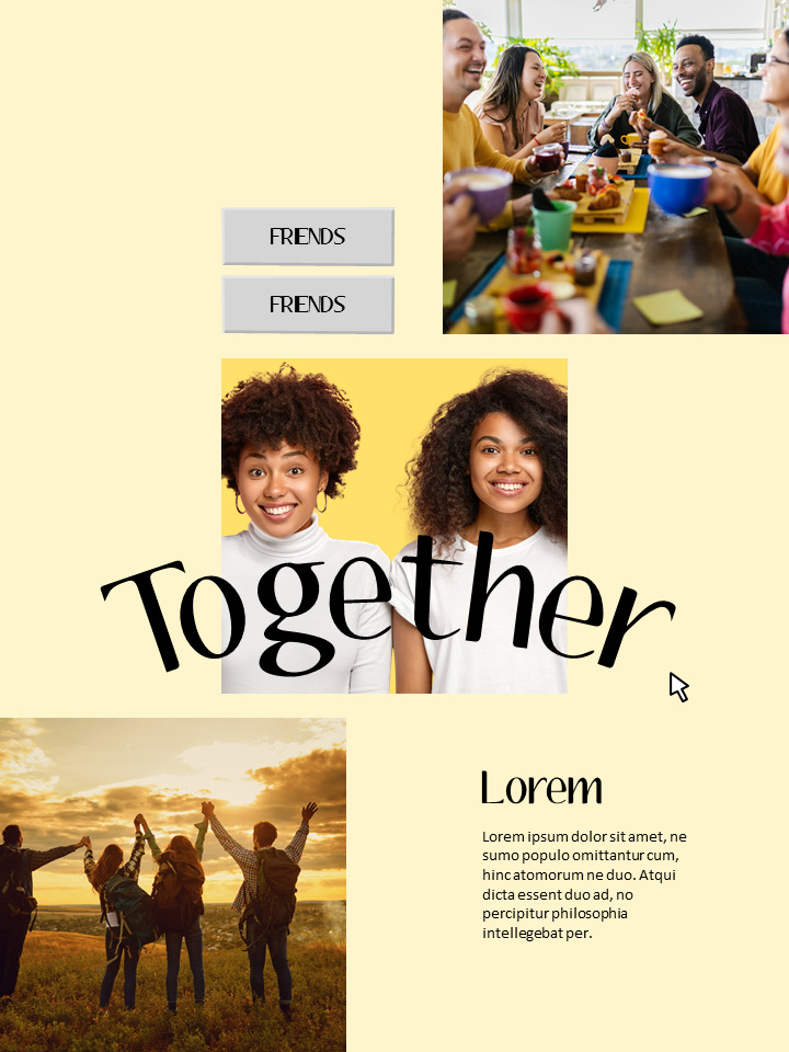 Time Together with Friends Presentation Format