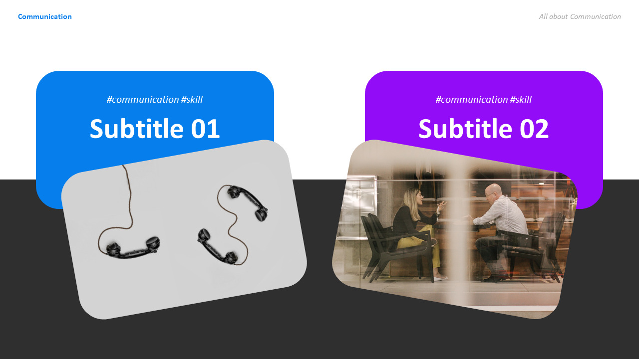 Communication Google Slides Themes for Presentations