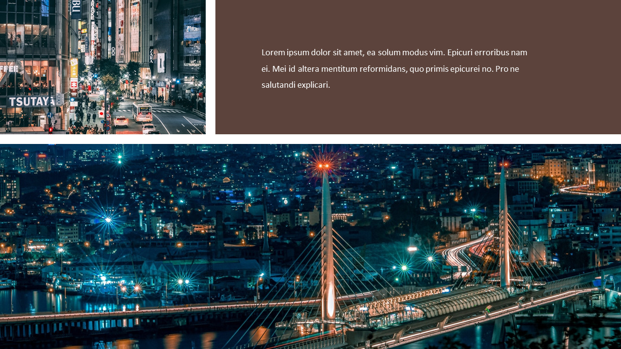 City Night View Presentation Google Slides Templates|Lifestyle