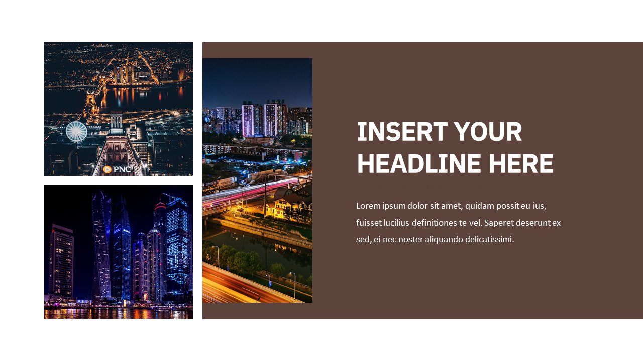 City Night View Presentation Google Slides Templates|Lifestyle