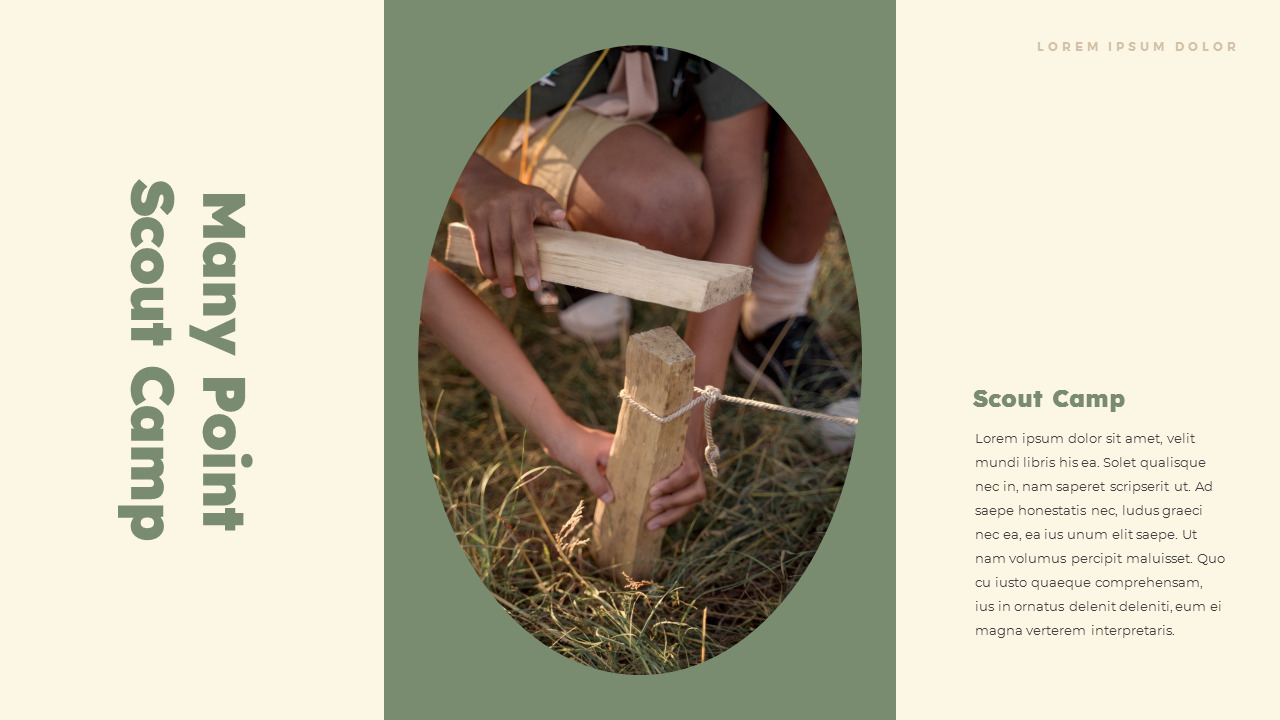 Scout Camp PowerPoint Slides