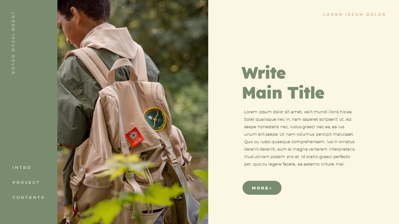 Scout Camp PowerPoint Slides