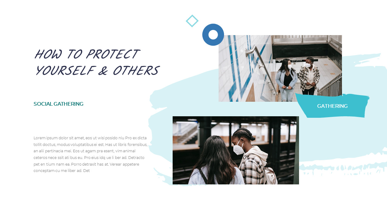 Social Gathering for Happy Hour Google Slides Presentation Templates