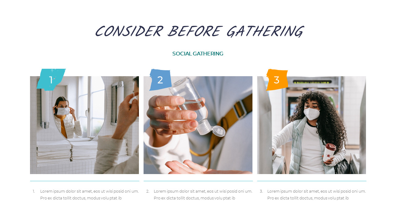 Social Gathering for Happy Hour Google Slides Presentation Templates