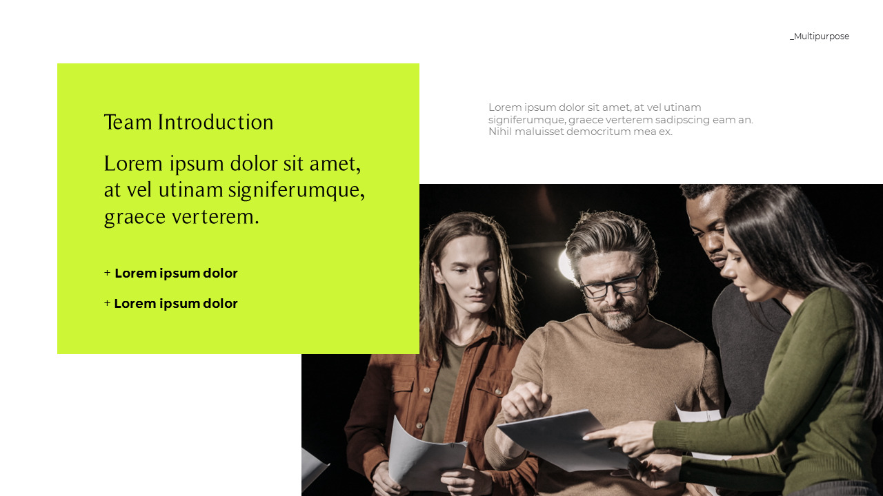 Minimal Design Group Deck Professional PPT