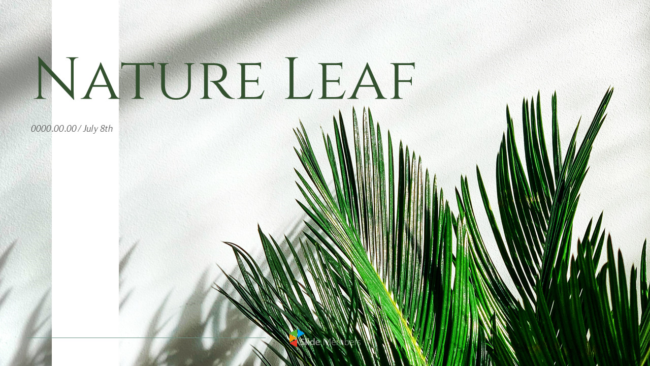 Leaf Background For Powerpoint