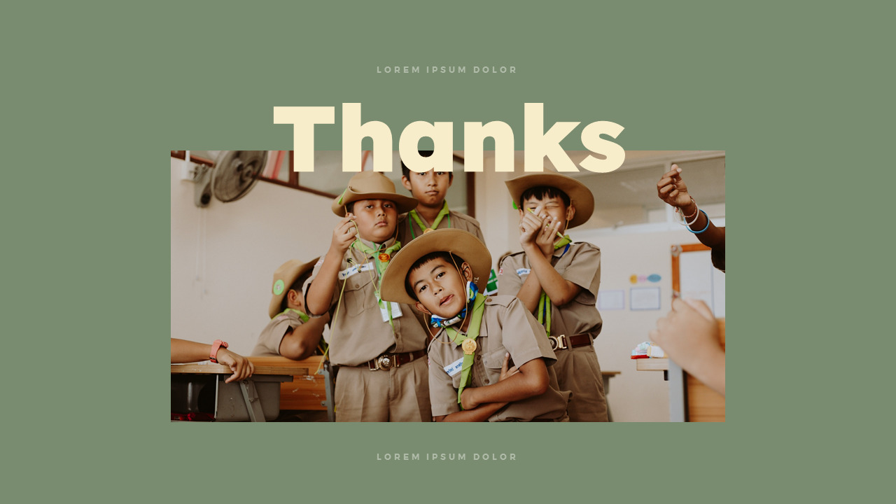 Scout Camp PowerPoint Slides