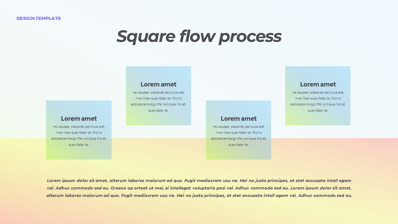 Glass Visual Design Google Slides for mac