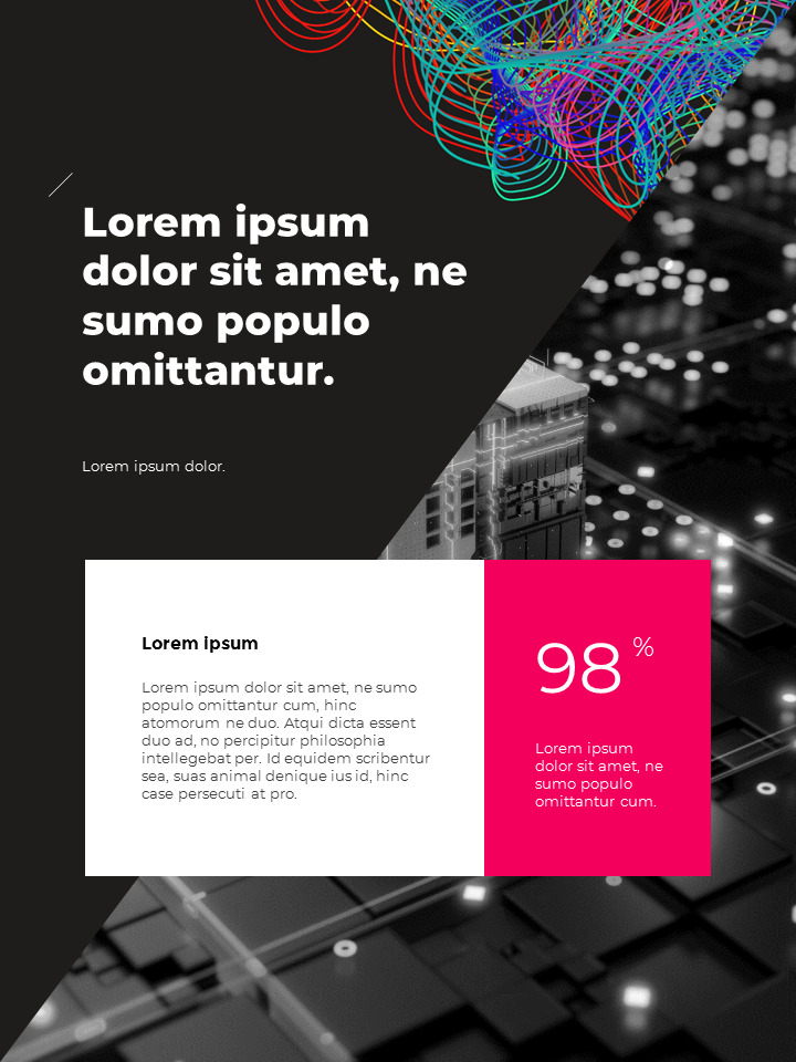 Tech Project Multipurpose slide template