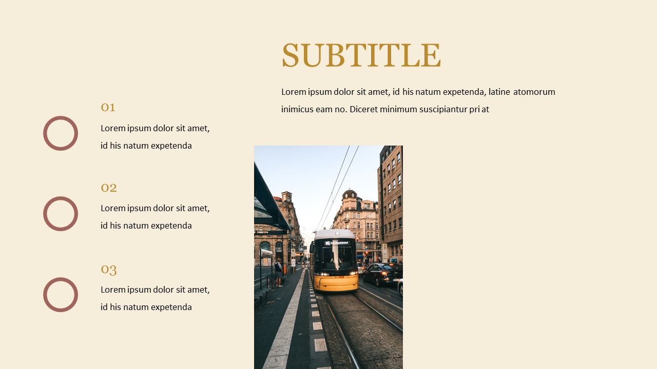 Train and Railroad Simple Google Slides|Lifestyle